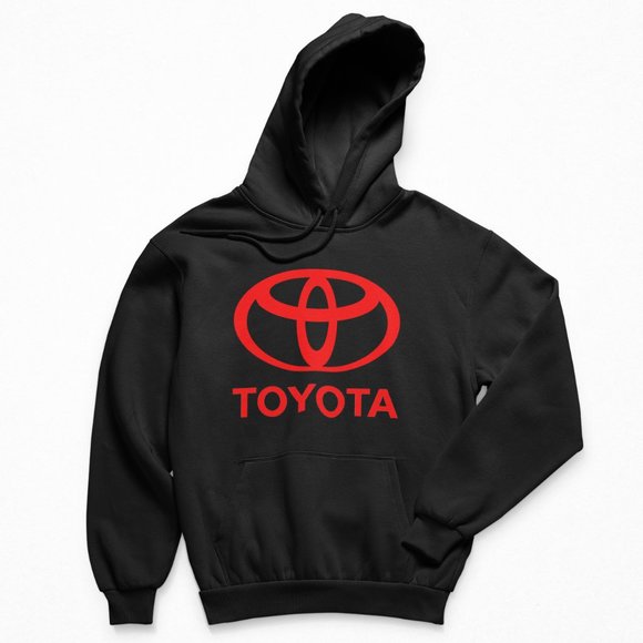 Shirts | Nwt Toyota Motors Car Logo Long Sleeve Fleece Pullover Hoodie ...